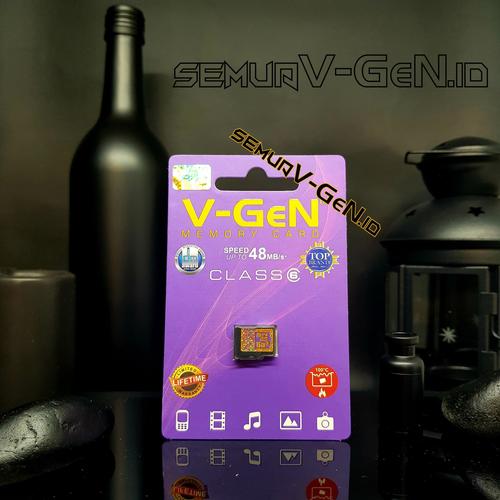 Jual Micro SD 8GB Class 6 V-GeN Memory Card 8 GB Class6 VGEN MicroSD ...