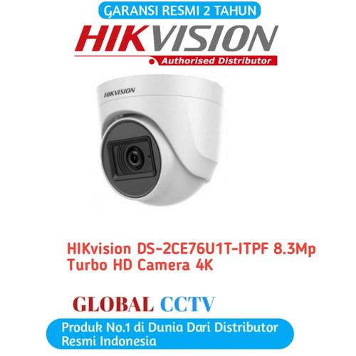 Jual HIKVISION DS-2CE76U1T-ITPF / CAMERA HIKVISION 8MP/ CAMERA CCTV 4K - Jakarta Pusat - GLOBAL ...