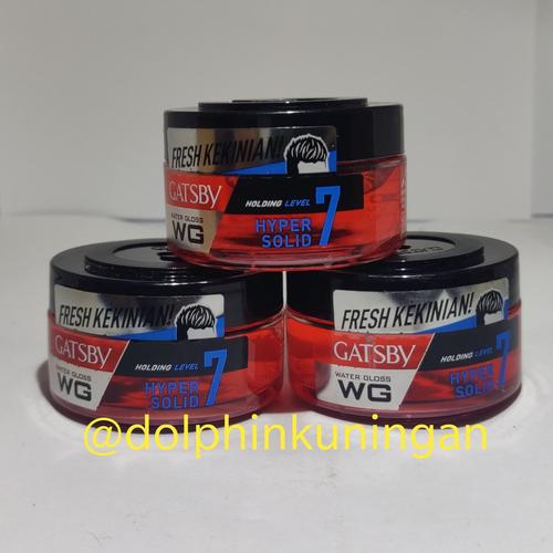 Jual Hair Gel GATSBY Water Gloss HYPER SOLID 30g Botol Gel Rambut ...