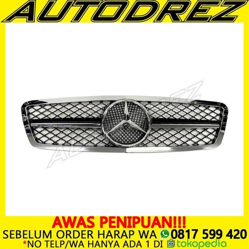 Jual Grill Grille Mercy Mercedes C-Class W203 AMG Chrome Tahun 2000 ...