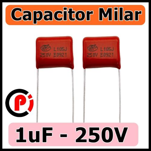 Jual Kapasitor Milar 105J 250V 1uF Capacitor Mylar 250 Volt - Kota ...