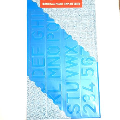 Jual Penggaris Mal Huruf & Angka Butterfly HA-450 - Kota Bandung ...