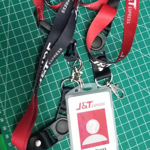 Jual Id card JNT Full Set Lanyard Printing - Jakarta Barat - Percetakan ...
