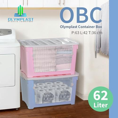 Jual Container Box / Kotak Penyimpanan Serbaguna 62 Liter - Olympast ...