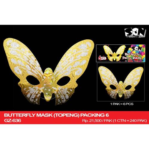 Jual BUTTERFLY PARTY MASK/topeng/kupu-kupu - Kota Makassar ...