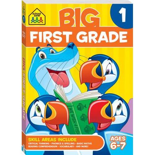 Jual School Zone Big First Grade Workbook - Kota Tangerang - Brian's ...