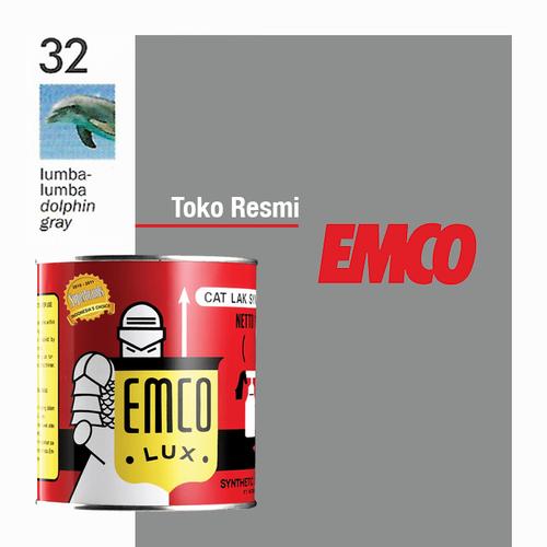 Jual Cat Kayu & Besi Emco Lux 1kg - Standar No. 32 Lumba-lumba Abu-abu Grey - Kota Depok - Toko ...