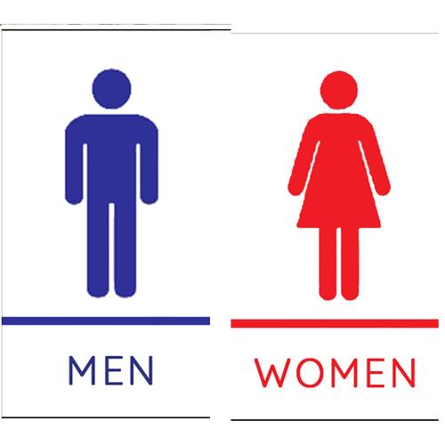 Jual sticker Toilet Sign Simbol Man Woman Closet - Kota Surabaya ...