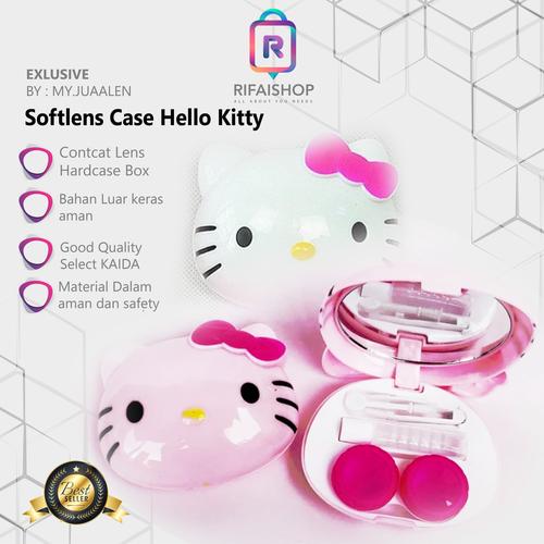 Jual Tempat Softlens Case Karakter Hello Kitty - Putih - Jakarta ...