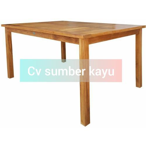 Jual meja kayu jati / meja kerja / daun meja / top table teak wood ...