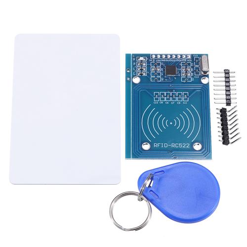 Jual RFID-RC522 RF IC Card Reader Sensor Module with S50 Blank Card and ...