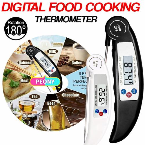Jual Termometer Makanan Digital Dengan Jarum Saku Model Lipat Untuk Bbq ...