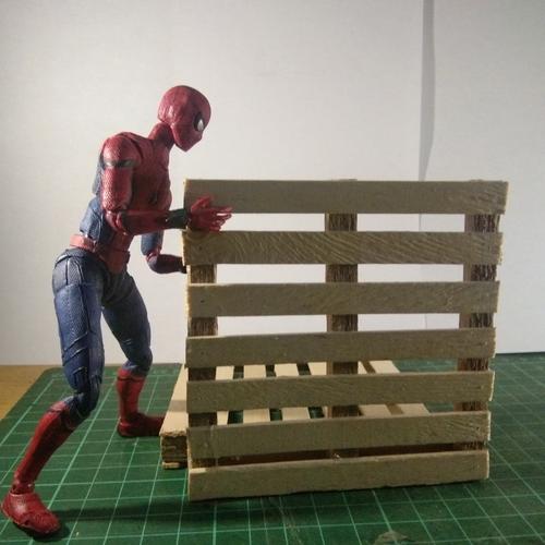 Jual miniatur palet kayu/wooden pallet figure skala 1:12 figma shf ...