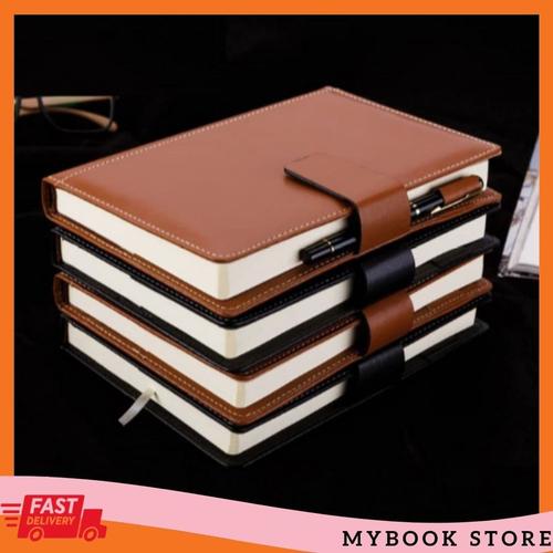 Jual buku agenda bahan kulit leader, buku memo kerja, note book leader ...