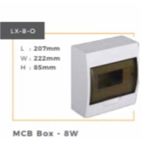 Jual Box MCB kotak MCB 8 group outbow putih larkin - Jakarta Pusat ...