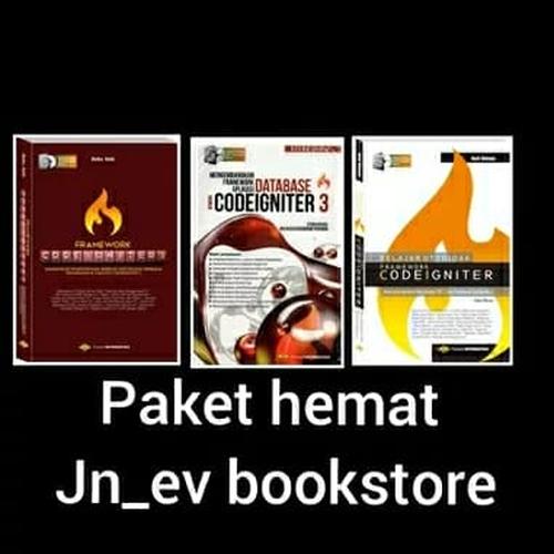 Jual buku paket hemat codeigniter belajar codeigniter framework ...