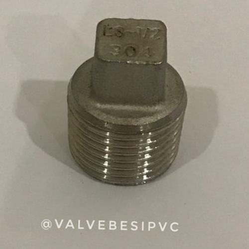 Jual Plug stainless 304/ ss 304/ sus 304 / pluk 1/2" - Jakarta Pusat ...