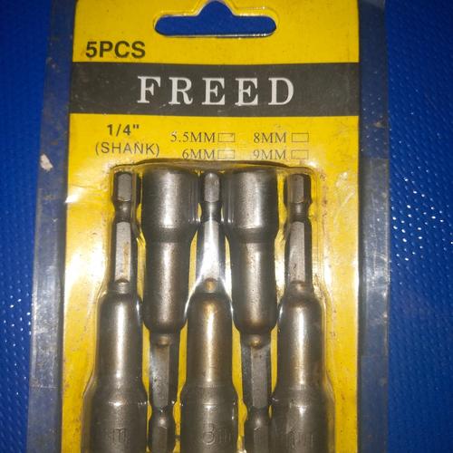 Jual Mata Nut Socket Ruping Bit with Magnetic Setter 5 pcs size M8 x ...