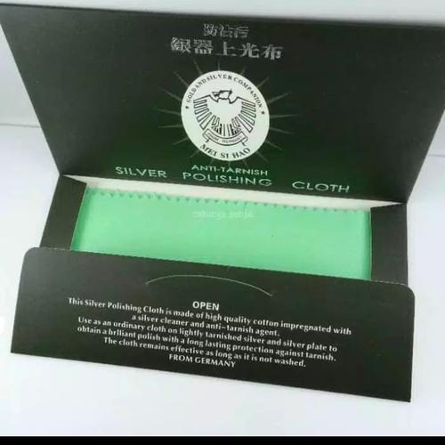 Jual Silver Polishing Cloth Kain Lap Pembersih Perhiasan Perak from ...