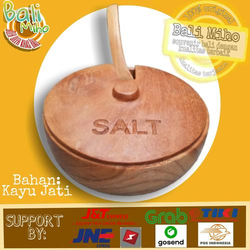 Jual TEMPAT GARAM KAYU/TEMPAT BUMBU DAPUR KAYU/ALAT DAPUR KAYU - Kab ...