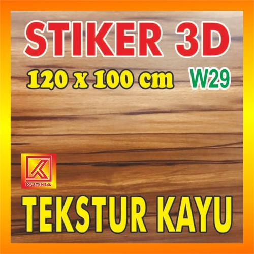 Jual Stiker motif / Sticker tekstur kayu W29 (120x100 cm) - Kota Bekasi ...