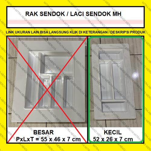 Jual Rak Sendok Laci Sendok Plastik Cutlery Insert MH Kecil - Jakarta ...