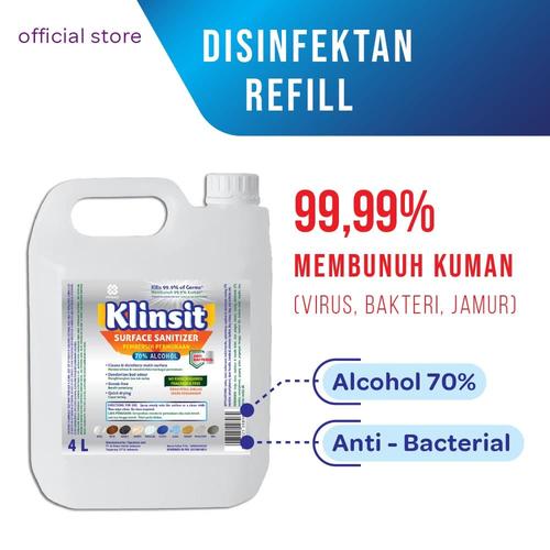 Promo Disinfektan Spray KLINSIT 4L - Jakarta Barat - Primo Official ...
