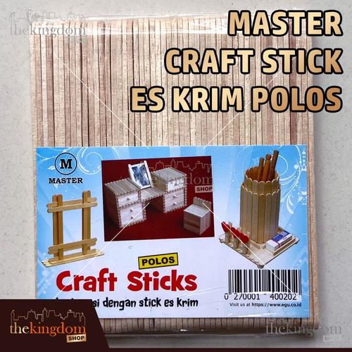 Jual Master Craft Stick Es Krim Polos / Stik Kayu - Jakarta Utara - The ...