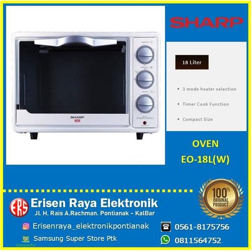 Jual SHARP Electric Oven EO 18L W / EO-18L(W) 18 liter - Kota Pontianak - Erisen Elektronik ...