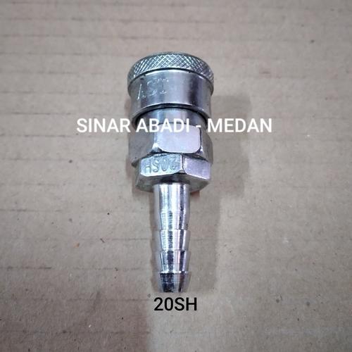 Jual SAMBUNGAN COUPLER PLUG QUICK SELANG KOMPRESOR ADAPTOR ANGIN SH20 SH 20 - Kota Medan - VIRGO ...