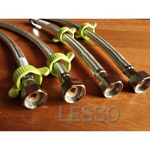 Jual Flexible Hose Stainless Steel LESSO 1/2 Inch 50cm Selang Air ...