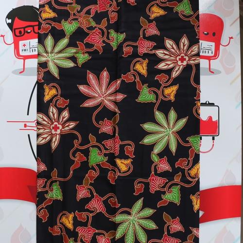 Jual Kain Batik Hitam Motif PMI - Hitam - Kota Surakarta - PMI ...