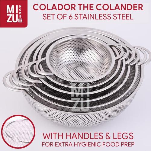 Jual COLADOR THE COLANDER SET 6in1 Saringan Baskom Lubang Tirisan ...