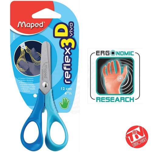 Jual Gunting MAPED Reflex 3D Vivo 12cm Stainless Ergonomis & Aman utk Anak - Kab. Bekasi - TiV ...