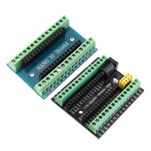 Jual Nano V3.0 Terminal Adapter AVR ATMEGA328P with NRF2401+ Expansion ...