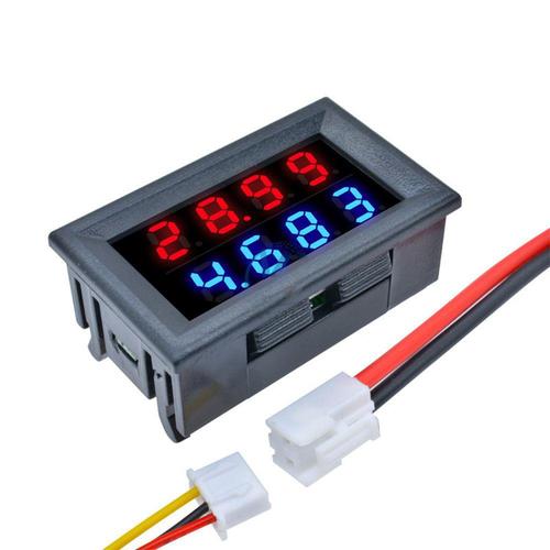 Jual 3pcs DC 200V 10A 0.28 Inch Mini Digital Voltmeter Ammeter 4 Bit 5 ...
