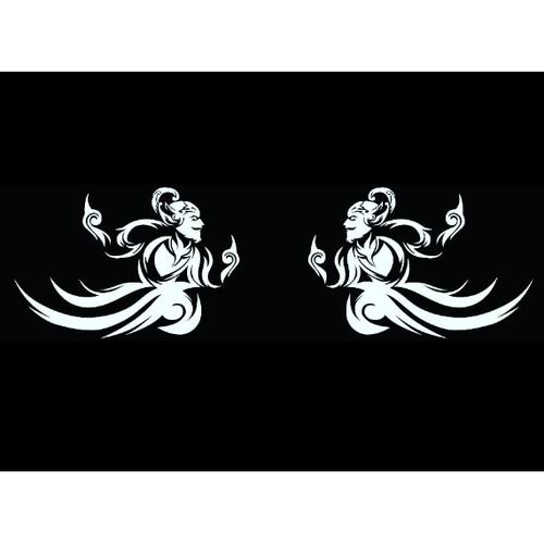 Jual READY STOCK Stiker/Sticker Cutting Wayang Po Haryanto Kanan Kiri ...