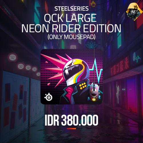 Jual Steelseries QcK Large Neon Rider Edition CSGO Gaming Mousepad ...