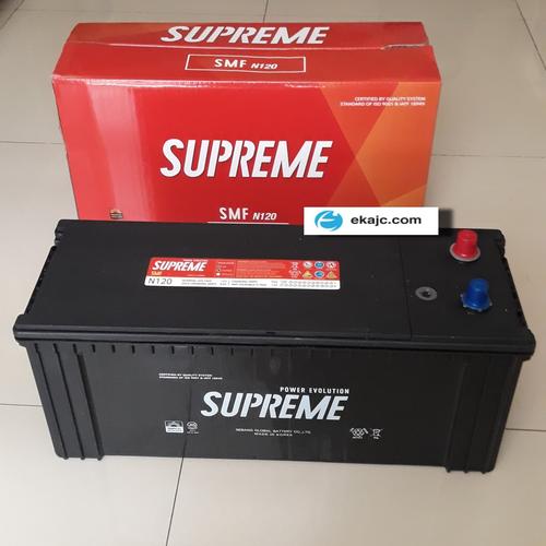 Jual Aki Accu Battery SUPREME MF N100 12V100 Ah - Made In Korea- Aki ...