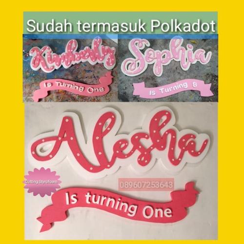 Jual custom nama Styrofoam kebutuhan dekorasi - Jakarta Barat ...