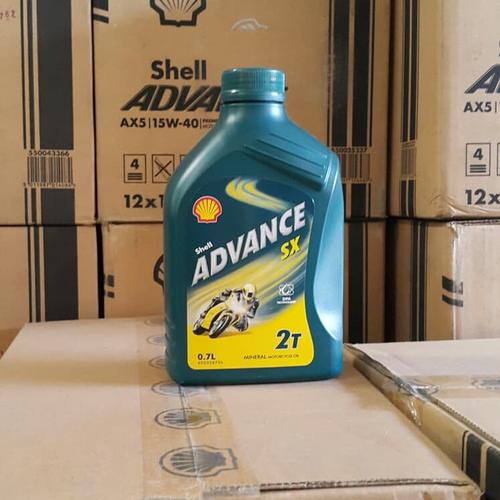 Jual OLI SAMPING MOTOR 2T / 2-TAK SHELL ADVANCE SX2 700 ML - Kota ...