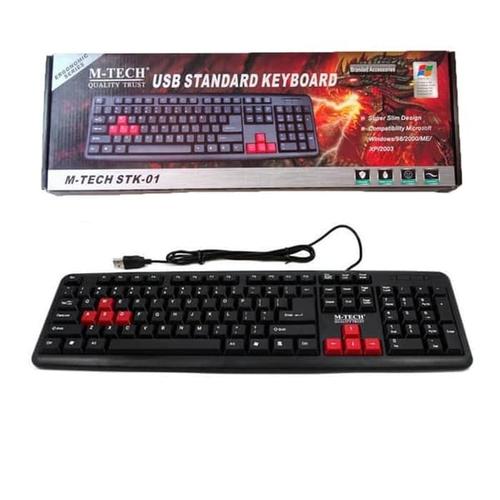 Jual Keyboard PC / Laptop / Komputer USB Murah - MTech - Kota Pekanbaru ...