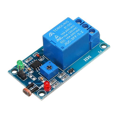 Jual Photosensitive Resistance Sensor With Relay Module 5V Optical ...