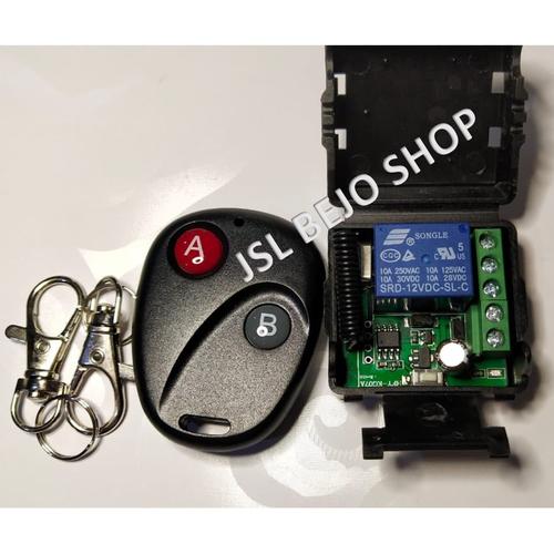 Jual Remote Control Relay DC 12V , 2 TOMBOL - Kab. Bekasi - TOKO TEHNIK ...