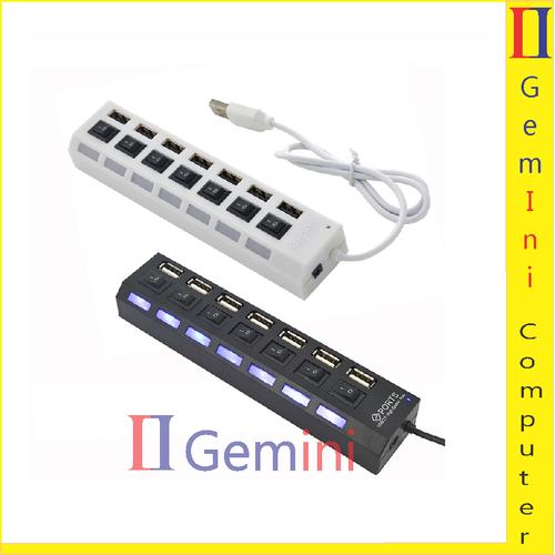 Jual USB HUB 7Port / USB hub 7 port LED / USB hub 7 port on off - Kota ...
