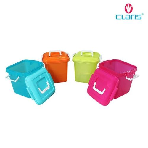 Jual Claris Container Box Q-bic Qbic With Handle Kotak Storage ...