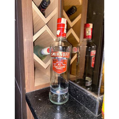 Jual Botol vodka / smirnoff / liquor kosong / botol pajangan ...