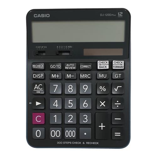 Jual Calculator / Kalkulator Casio DJ-120D / DJ-120 D Plus 12 Digit ...