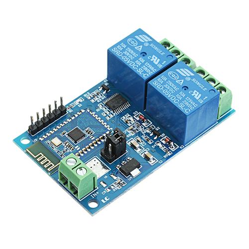 Jual 5V Dual bluetooth Relay Internet Of Things Smart Home Mobile APP ...