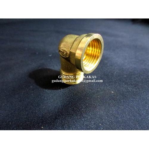 Jual ELBOW KUNINGAN. KNEE. KNIE. SIKU DRAT DALAM DRAT LUAR KUNINGAN 0 ...